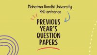 PhD entrance previous year’s question papers – Mahatma Gandhi ...